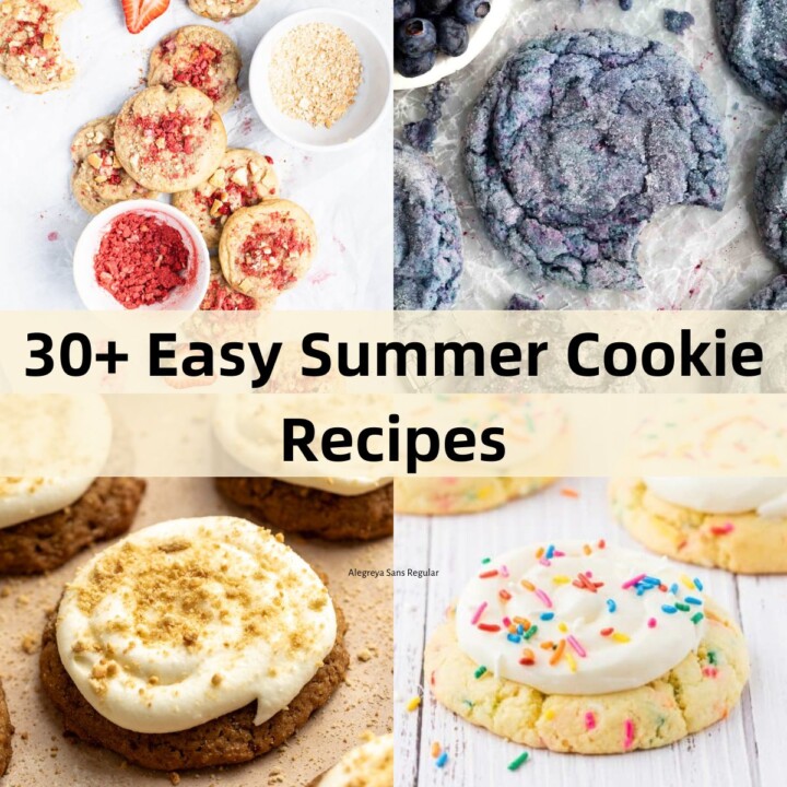 30+ Deliciously Easy Summer Cookie Recipes
